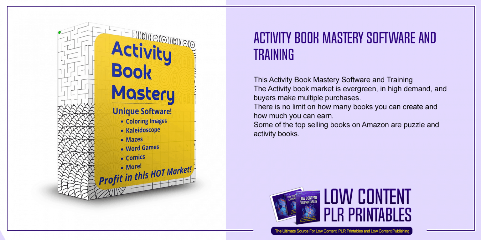 Activity Book Mastery Software and Training | Best Software and Training