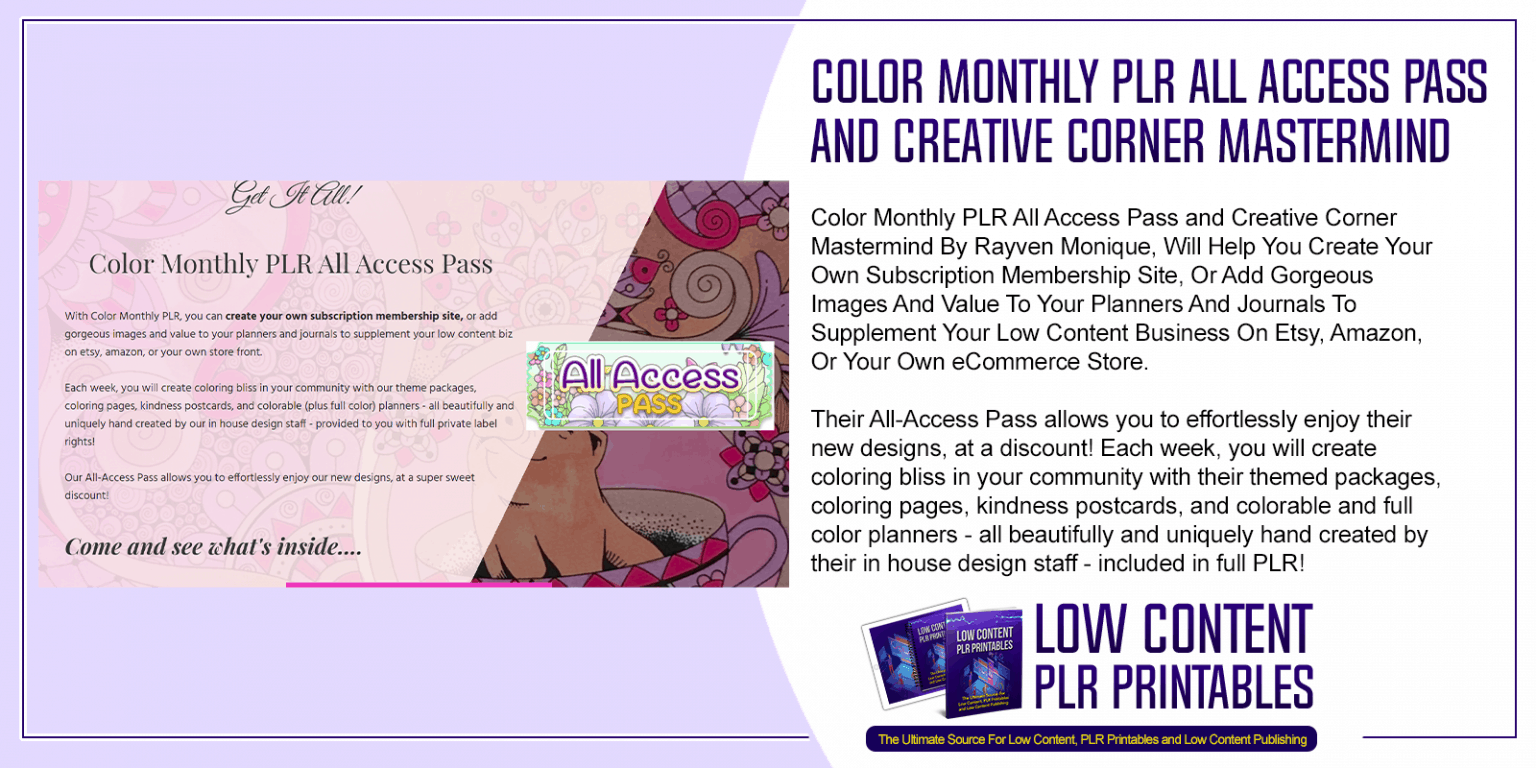 Monthly Inspiration PLR Templates and Journal Prompts | Membership