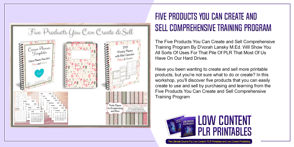 High-Value Printable Profits Training | PLR Printables Training Course