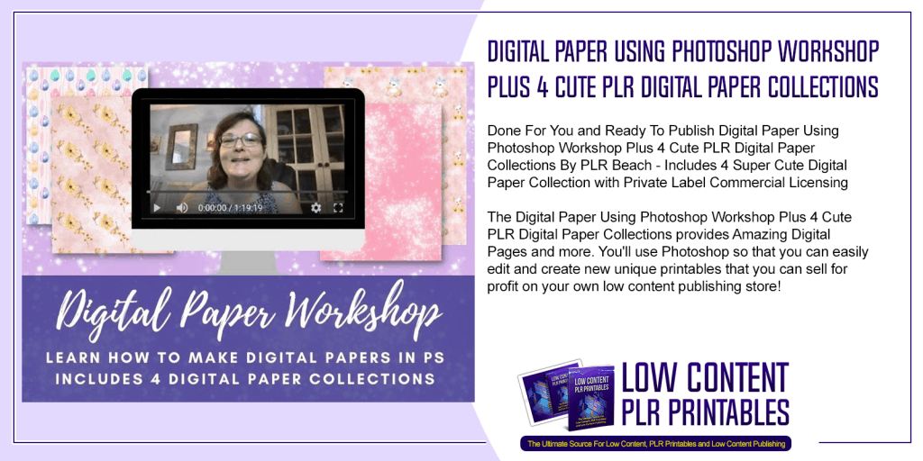 Quick and Easy Creative Content PLR Printable Designs and Training Shop