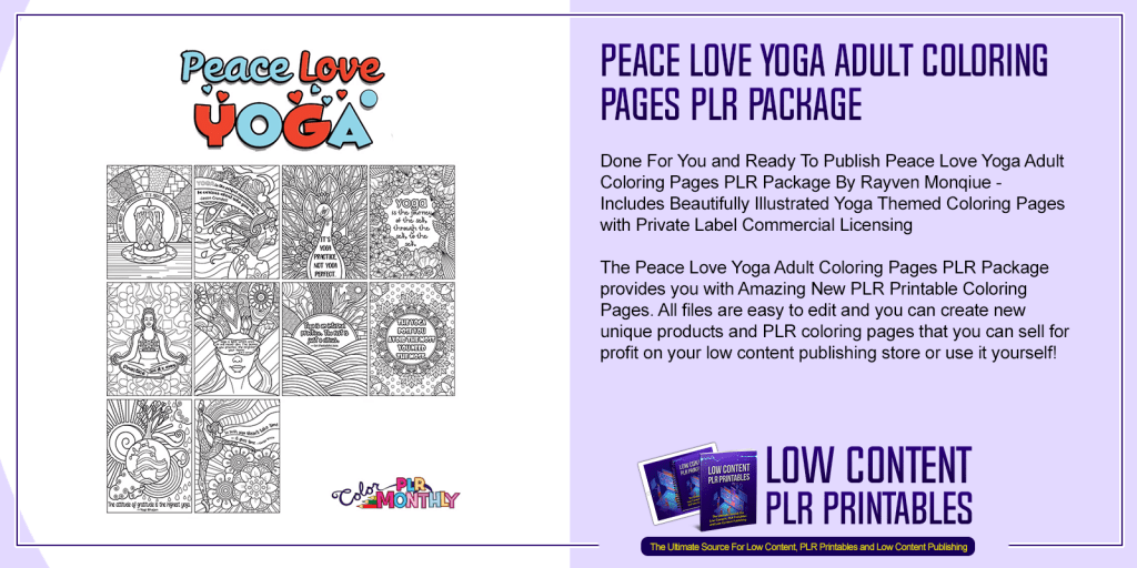 Free PLR Printable Coloring Pages | PLR Coloring Printables