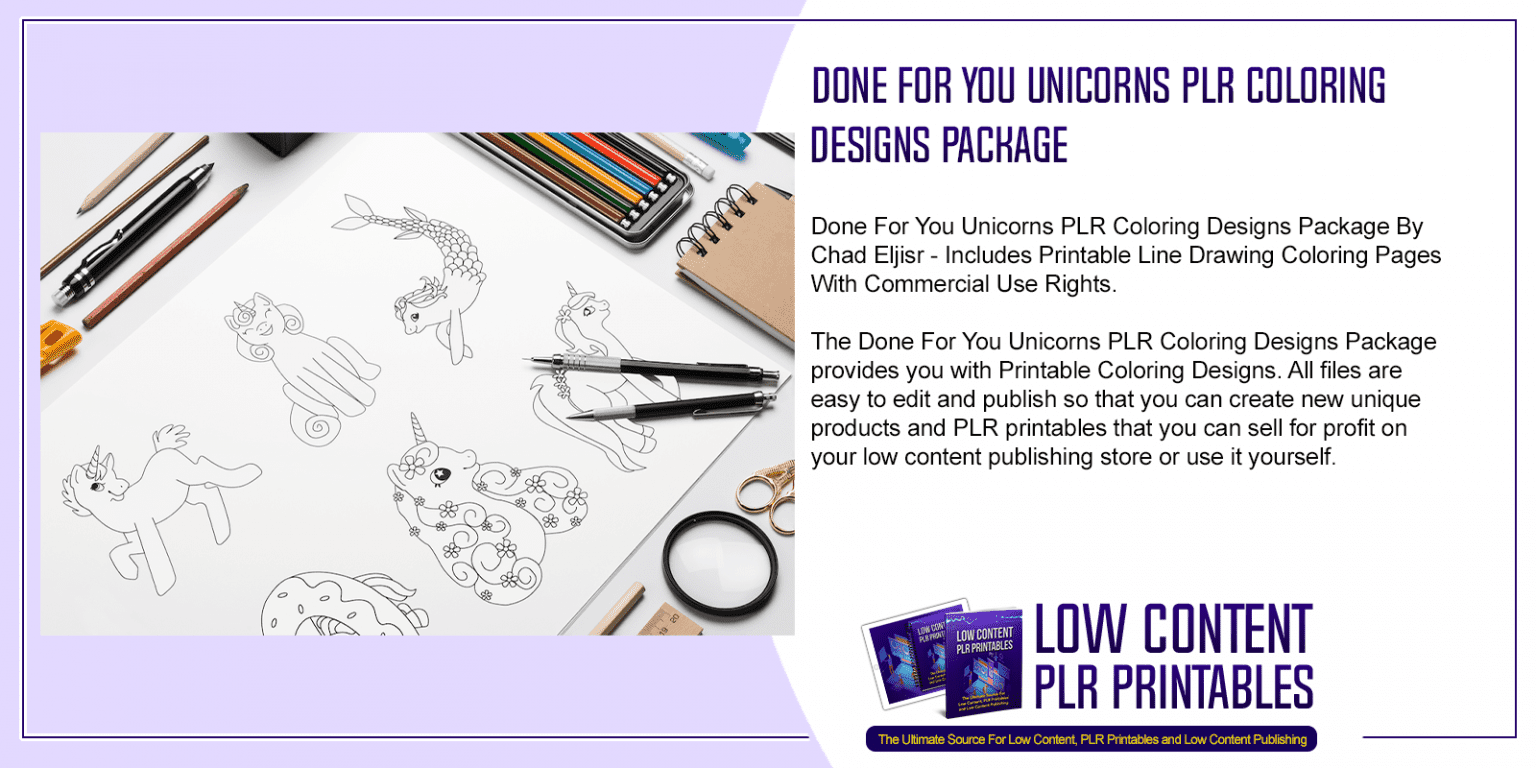 Huge 150 Plus PLR Coloring Page Package | PLR Coloring Pages Bundle