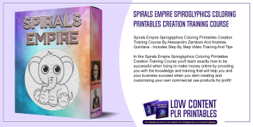 Spirals Empire Spiroglyphics Coloring Printables Creation Training Course