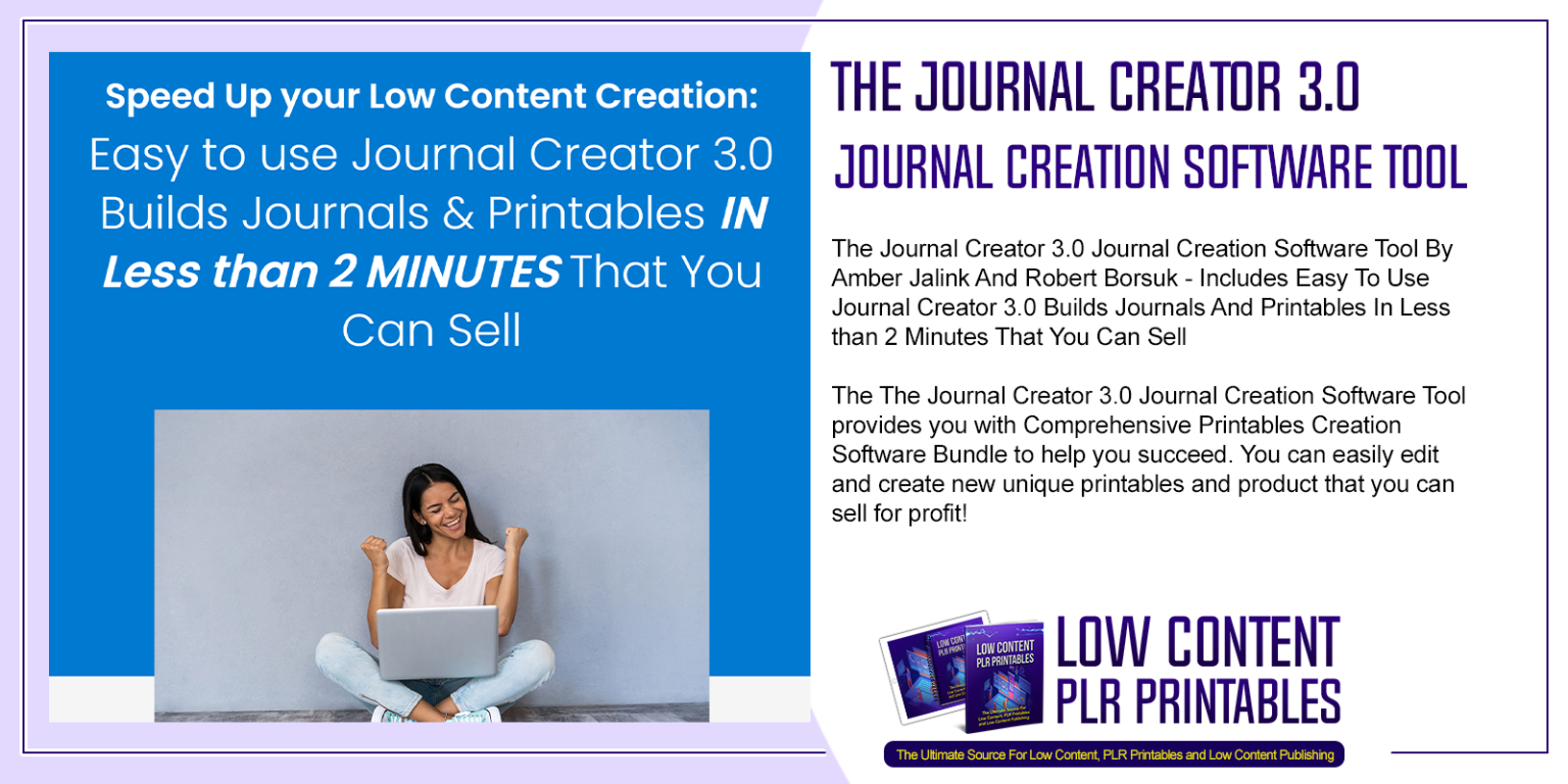 The Journal Creator 3.0 Journal Creation Software Tool | Printables Tool