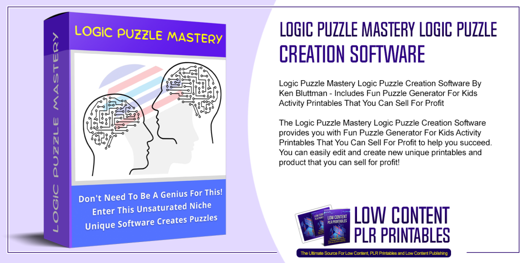 Logic Puzzle Mastery Logic Puzzle Creation Software | Printable Tool