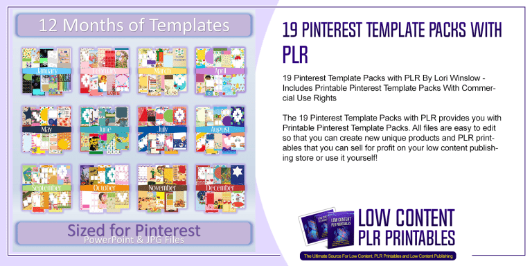 Deluxe Canva Template PLR Bundle | PLR Printable Canva Bundle