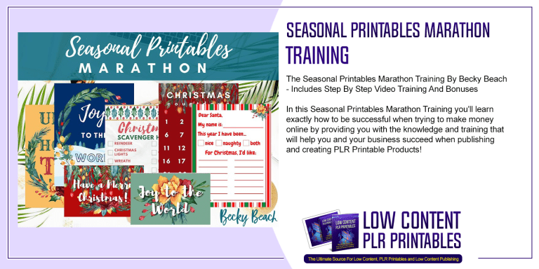 Beyond Printables Training Course | Low Content Printables Course