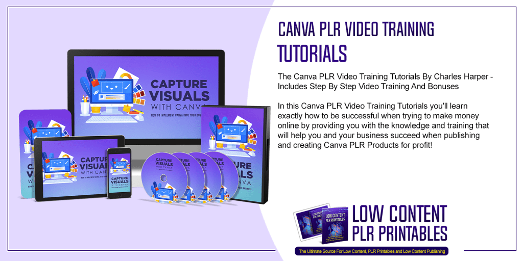 Canva PLR Video Training Tutorials | PLR Printable Video Training