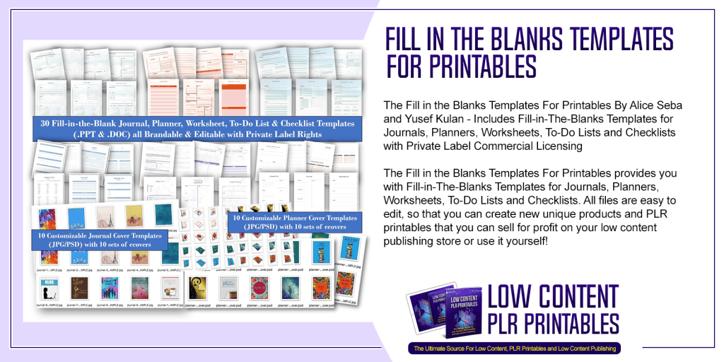 Free PLR Printables | The Best Free PLR Printables