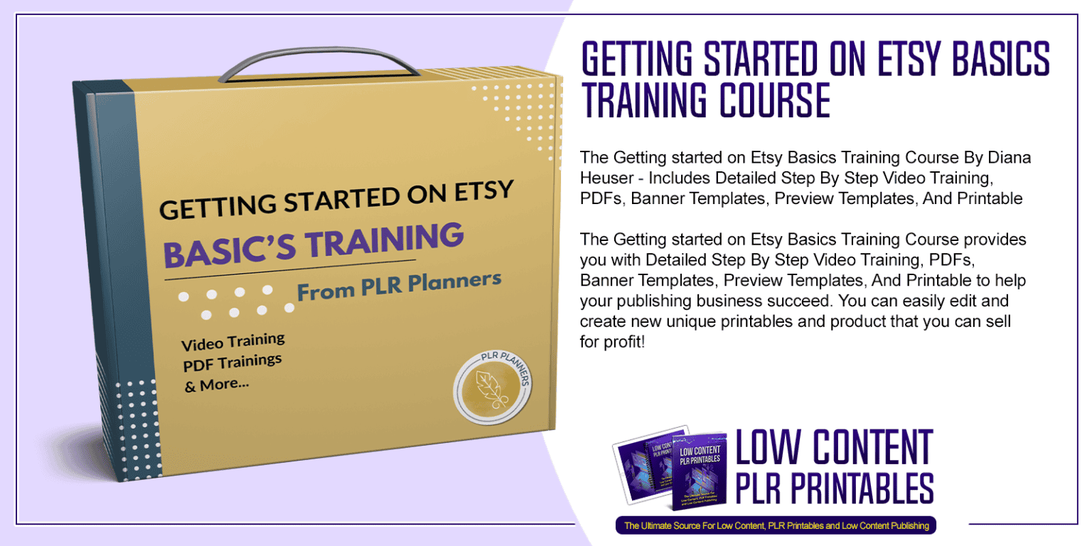 Getting started on Etsy Basics Training Course | Etsy Guide