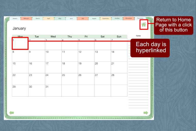 Digital Daily PLR Planner for 2024 | Daily PLR Printable Planner