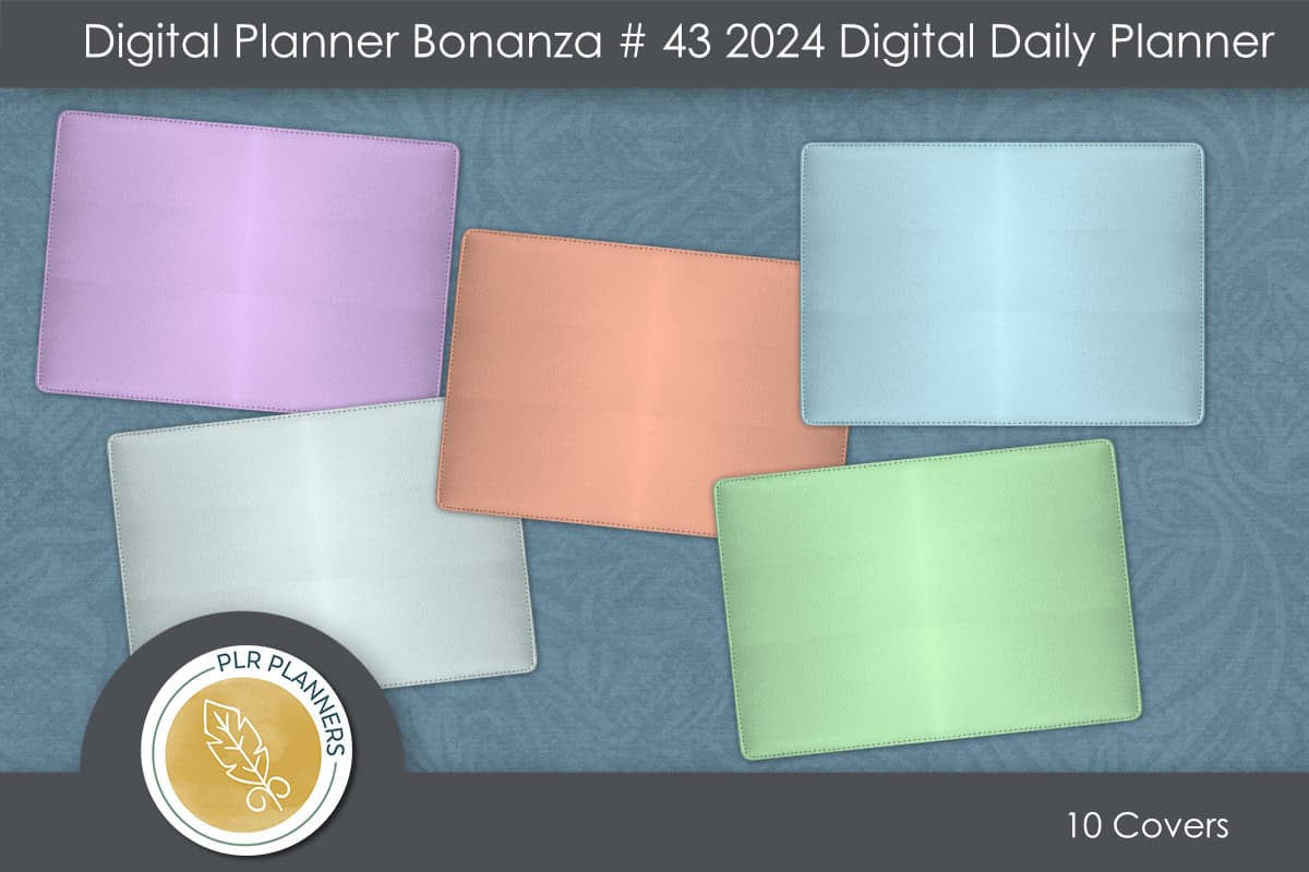 Digital Daily PLR Planner for 2024 | Daily PLR Printable Planner