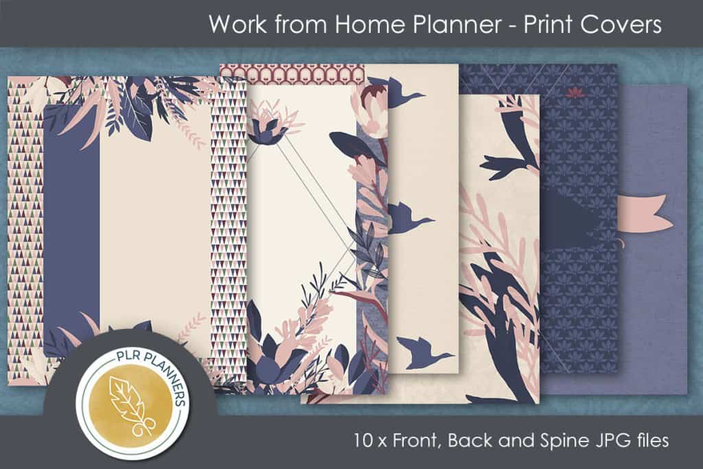 Working from Home Digital or Print PLR Planner